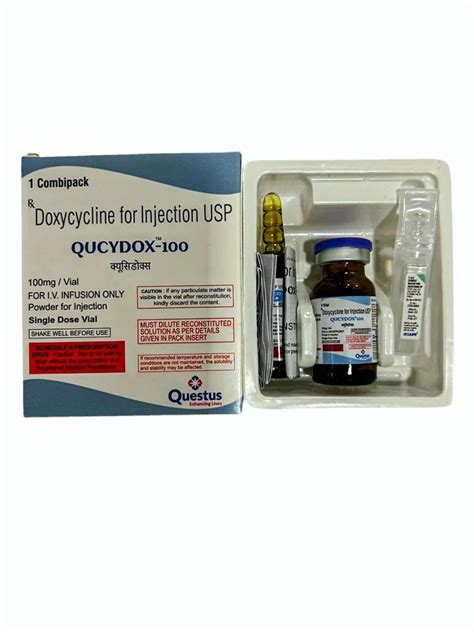 Doxific Qucydox Doxycycline 100 Mg At ₹ 270 Vial In Bengaluru Id 2852810638973