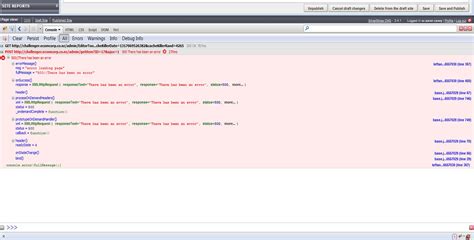 Php There Is An Error When Clicking On Some Silverstripe Admin