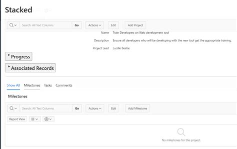 Why Single Row View For An Interactive Grid Shows Blank Oracle Forums