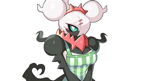 Rule 34 2022 Apron Blue Eyes Breasts Cleavage Cute Darkrai Drunkoak Pokemon Pokemon Species