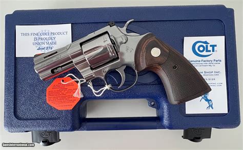 Colt Python 3 New In Box Stainless Steel Way Below Msrp