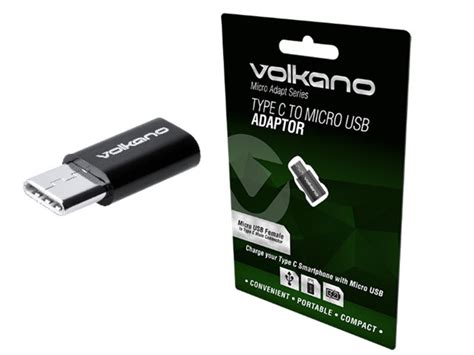 Volkano Micro Adapt Series Type C To Micro Usb Adaptor GAPS Gina Ashton Promotional Solutions