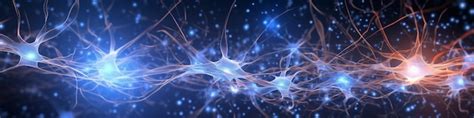 Premium Ai Image Illuminating Neuronal Connections In A