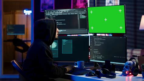 Hacker Coding On Isolated Screen Computer Stock Footage Sbv 349034772