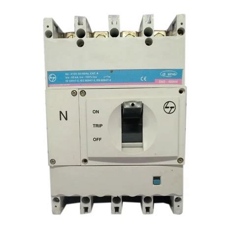 Dn3 400sd 400 Amp 4 Pole Mccb At ₹ 15450piece Electrical Mccb In New