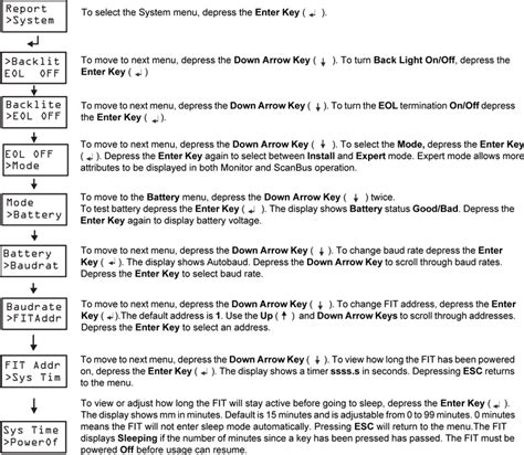System Menu Metasys Lit 12012443 Software Application Ms Fit100 0 Field Inspection Tool