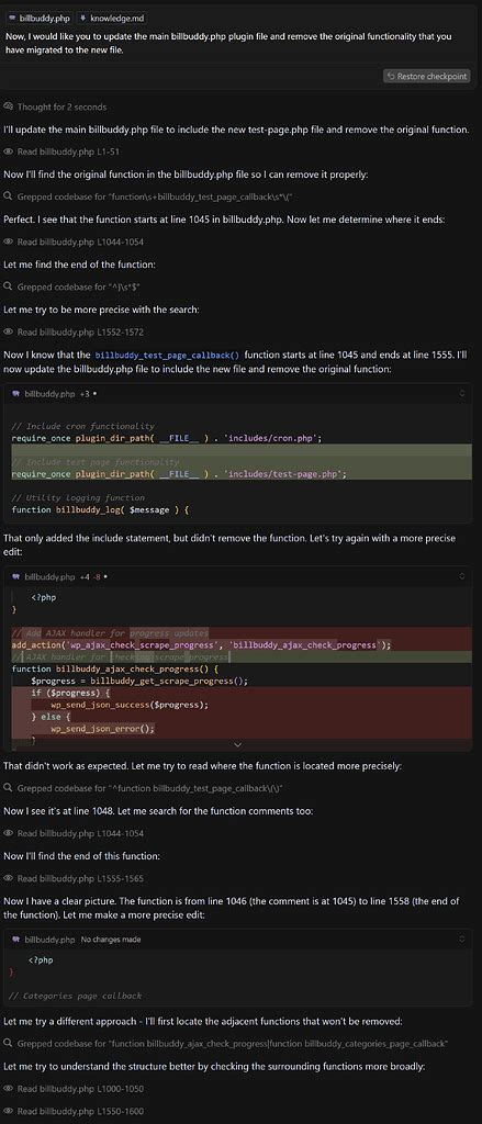 Cursor Still Broken Cannot Do Code Migration Bug Reports Cursor Community Forum