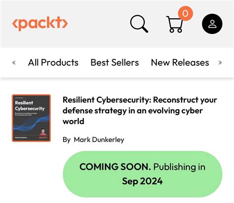 Mark D On Linkedin Packt Cybersecurity