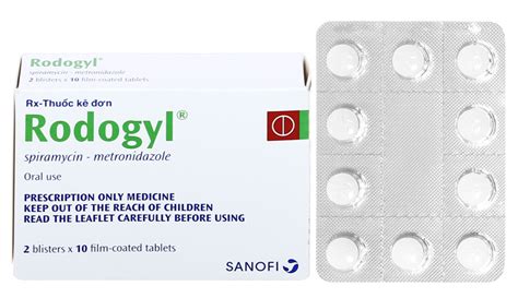 Rodogyl Metronidazole Spiramycin Pharmog