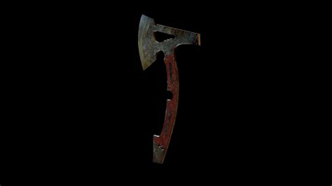 My 3d Model Axe For Unreal Game R 3dmodeling