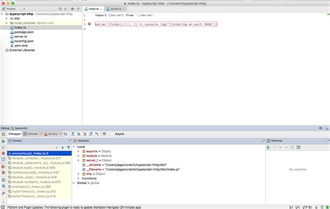 Getting Started With Typescript Debugging With Webstorm Breakpoints