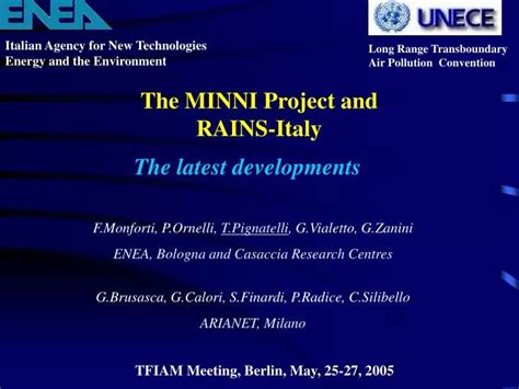 Ppt The Minni Project And Rains Italy Powerpoint Presentation Free Download Id5102090