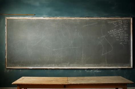 The Intricate Patterns On The Blackboard Ar 32 Premium Ai Generated Image