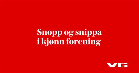 Snopp Og Snippa I Kjønn Forening Snopp Og Snippa I Kjønn Forening