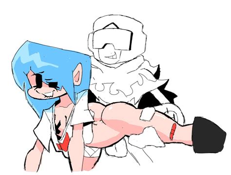 Rule 34 Balls Black Eyes Blue Hair Commission Eks Out Friday Night