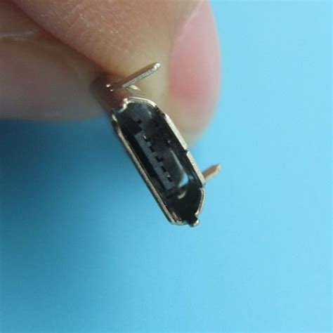 2 Pin Tablet Pc Pad Charge Socket Mini Micro Usb Jack Female Connector Dip Feet 2pin Dip Pcb Buy