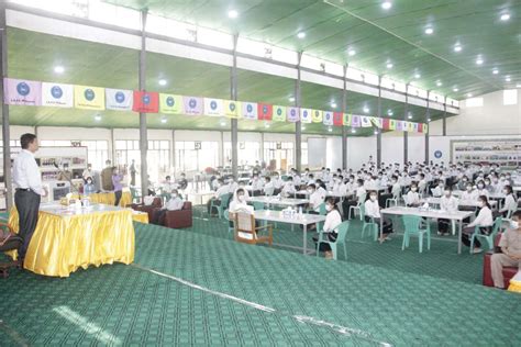 ပြည်ထောင်စုဝန်ကြီး ဦးမင်းသိန်းဇံ ရန်ကုန်တိုင်းဒေသကြီးအတွင်းရှိ အားကစားကွင်း အားကစားရုံများ ကြည့