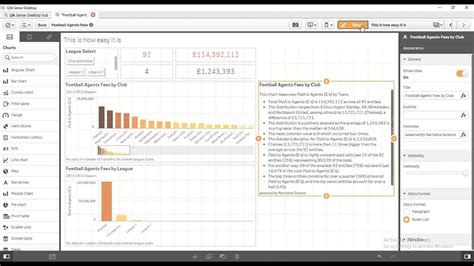 Narrative Science Demonstration Using Qlik Sense YouTube