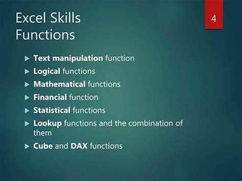 Data Analysis With Excel And Test4u Ppt