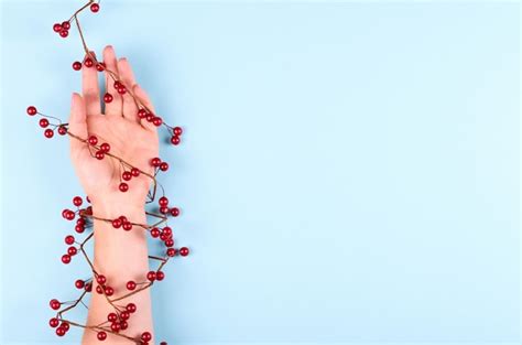 Premium Photo Red Berries Composition