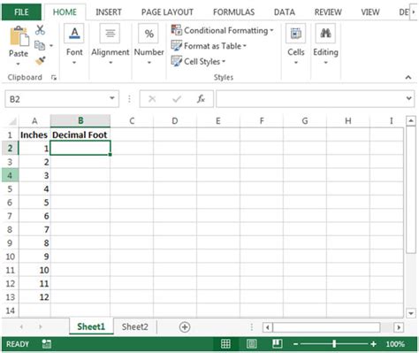 Inches To Decimal Tips