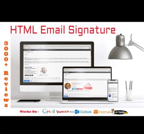 Make Clickable Email Signature Or Html Email Signature For Gmail Outlook By Hassanbhb Fiverr