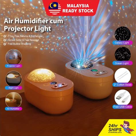 Smart Humidifier Diffuser With Galaxy Star Projector At Dave Morris Blog