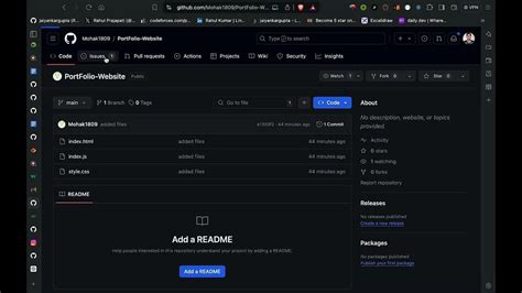 How To Create A Issues In Repo Youtube