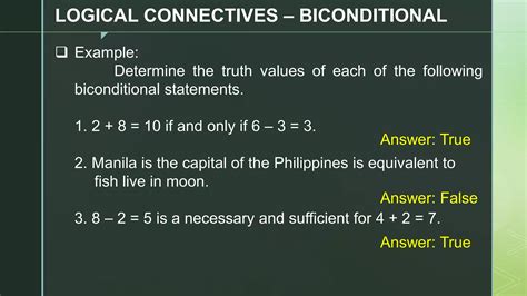 Formal Logic Lesson 2 Logical Connectives Pdf