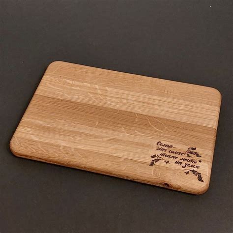 Доска разделочная деревянная Семья купить на Ozon по низкой цене