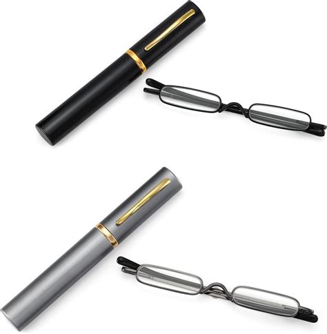 Easy Carry Mini Compact Slim Reading Glasses—lightweight Portable