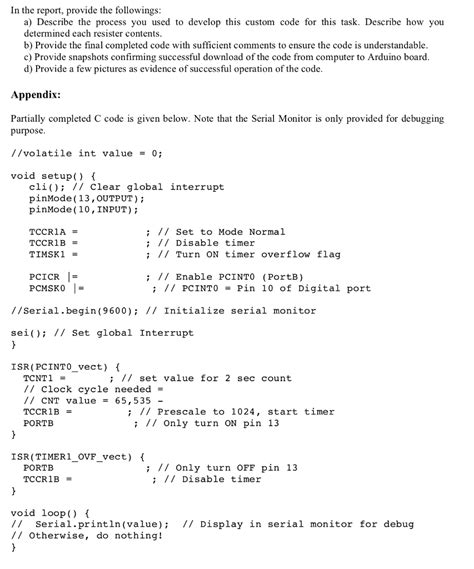 Task Setup An Arduino Uno Board Hardware In Chegg