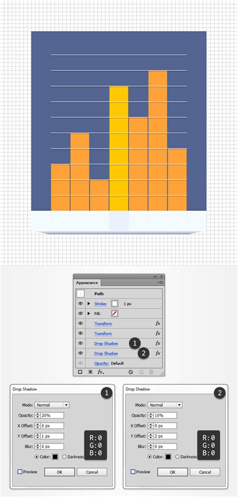 How To Create A Simple Bar Chart In Adobe Illustrator Envato Tuts