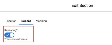Repeating Sections Smart Forms Portal