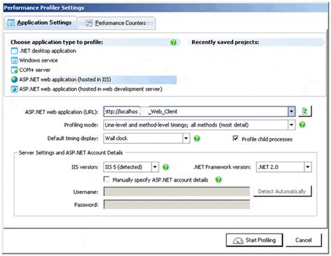 Solving Performance Problems In An Aspnet Application With Ants Profiler Simple Talk