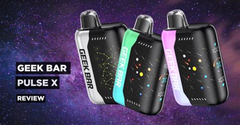 Geek Bar Pulse X Review Flavor List Puffs Details