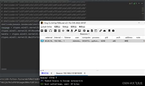 Python Shellcode免杀分离py2exe免杀 Csdn博客