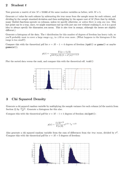 1 Normal Density Generate A Vector Of 1000 Normal