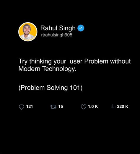 rahul singh💡 on linkedin problemsolving firstprinciples