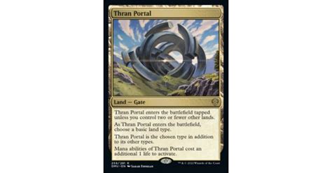 Thran Portal 259 Mtg Dominaria United