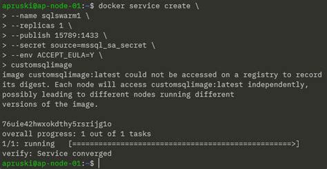 Using Secrets In Docker Swarm For Sql Server Sqlservercentral