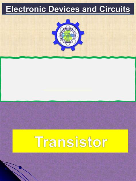 week 6 part 1 edc slides pdf transistor doping semiconductor
