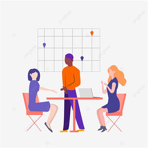 국제 다국적 기업 팀워크 그림 일러스트 손으로 그린 협력 직업 Png 일러스트 및 Psd 이미지 무료 다운로드 Pngtree