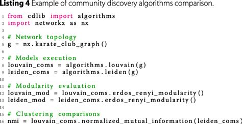 Cdlib A Python Library To Extract Compare And Evaluate Communities From Complex Networks