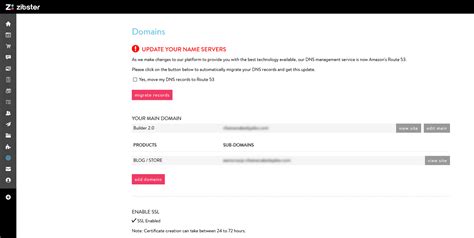 How To Upgrade Your Dns Settings With Zibster Zibster Knowledge Base