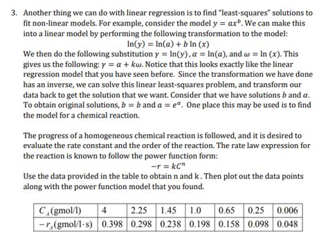 Solved Another Thing We Can Do With Linear Regression Is To Chegg Com