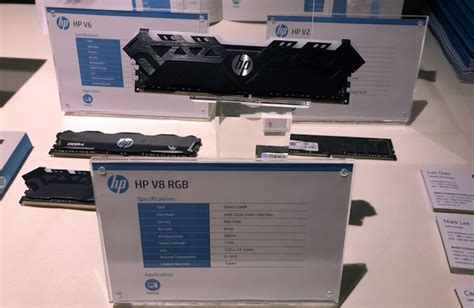 Spotted At Computex HPs Own DDR4 Modules V2 V6 And V8 RGB Families