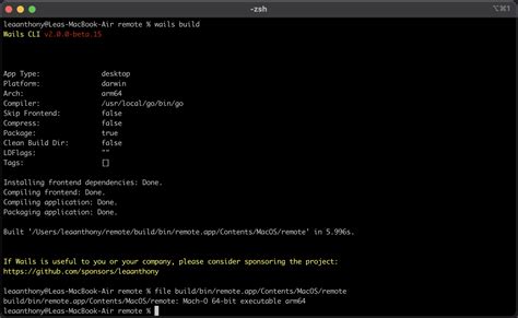 Wails V Beta For MacOS Wails