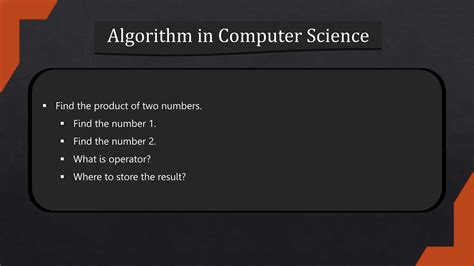 what is algorithm how to solve a problem by using algorithm pptx