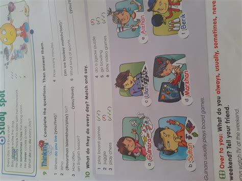 Помогите сделать англ 9 и 10 задание Школьные Знания Com